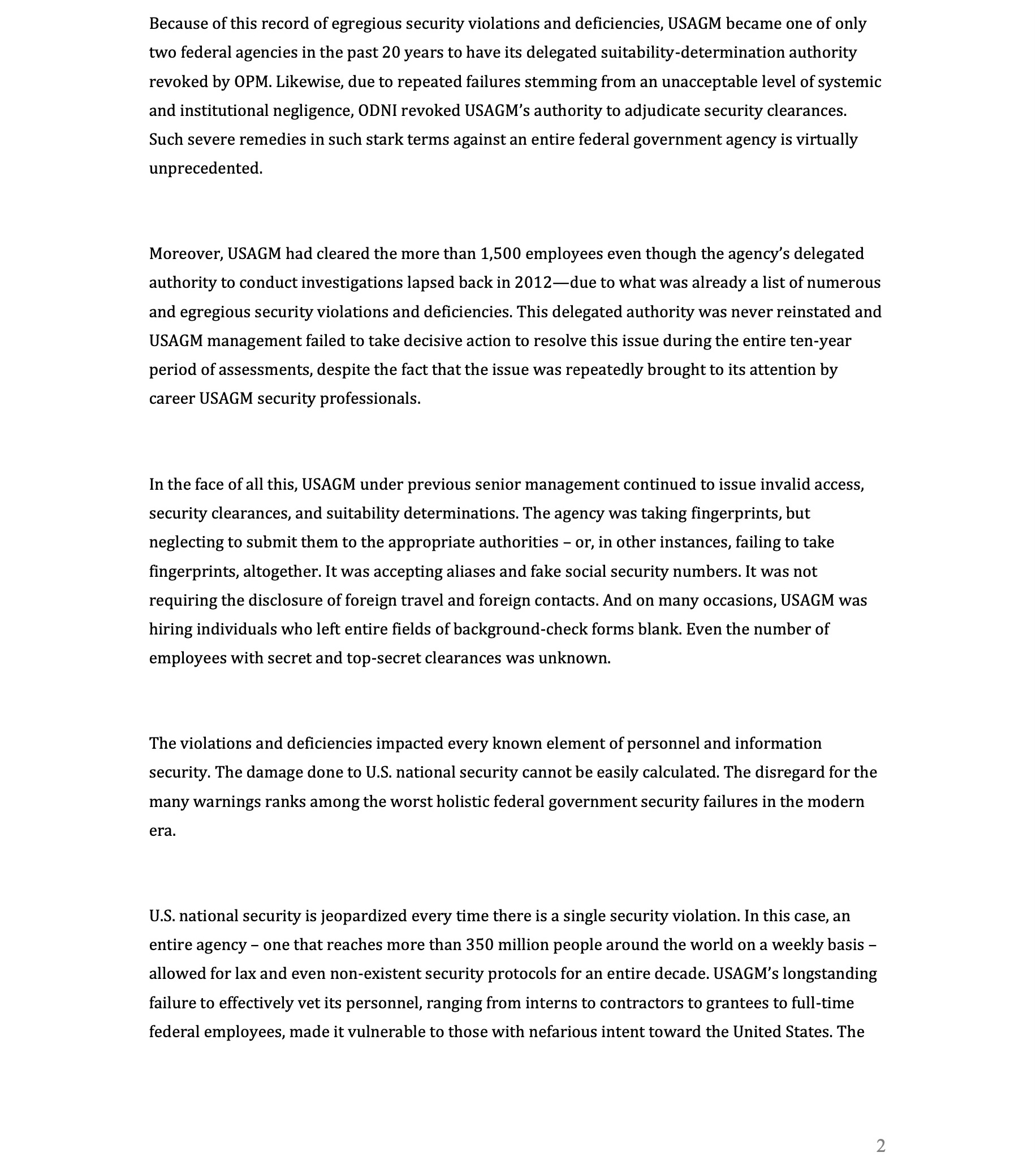 Catching Up on USAGM: Biden’s U.S. Agency for Global Media Head ...